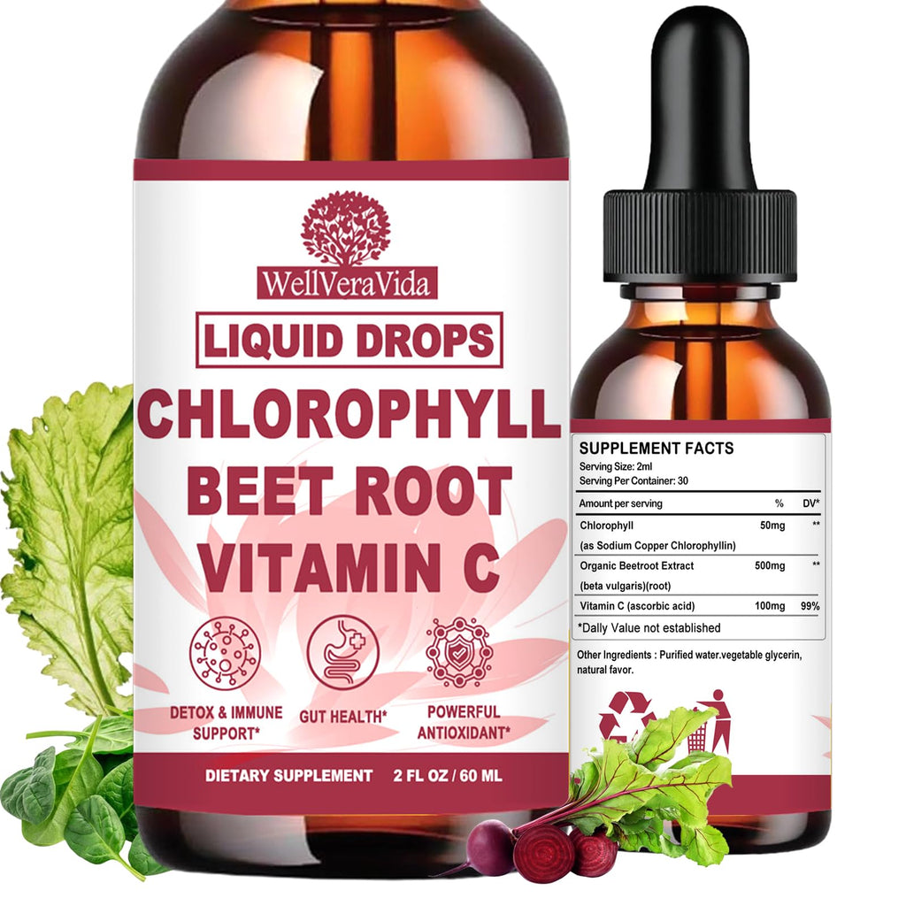 WellVeraVida liquid chlorophyll drops