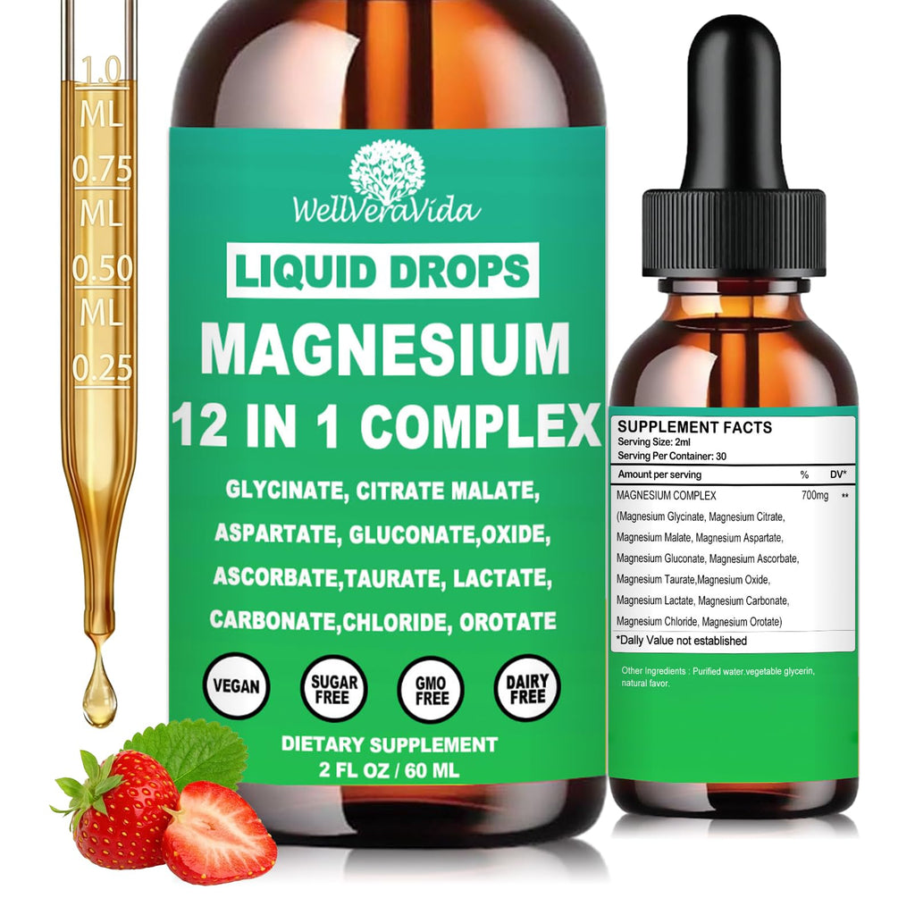 WellVeraVida magnesium complex liquid supplement