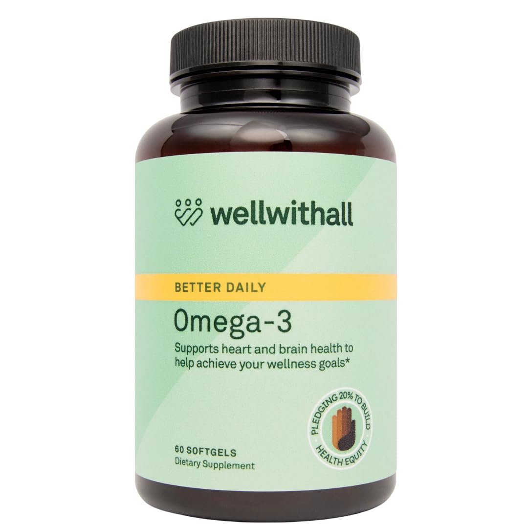 WellWithAll Omega-3 fish oil benefits