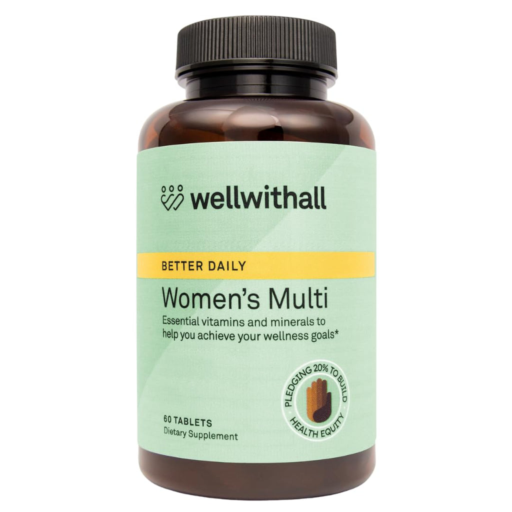 WellWithAll women's multivitamin tablets