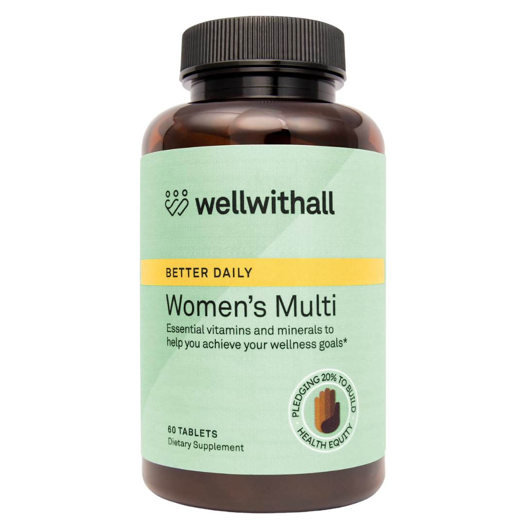 WellWithAll women's multivitamin tablets