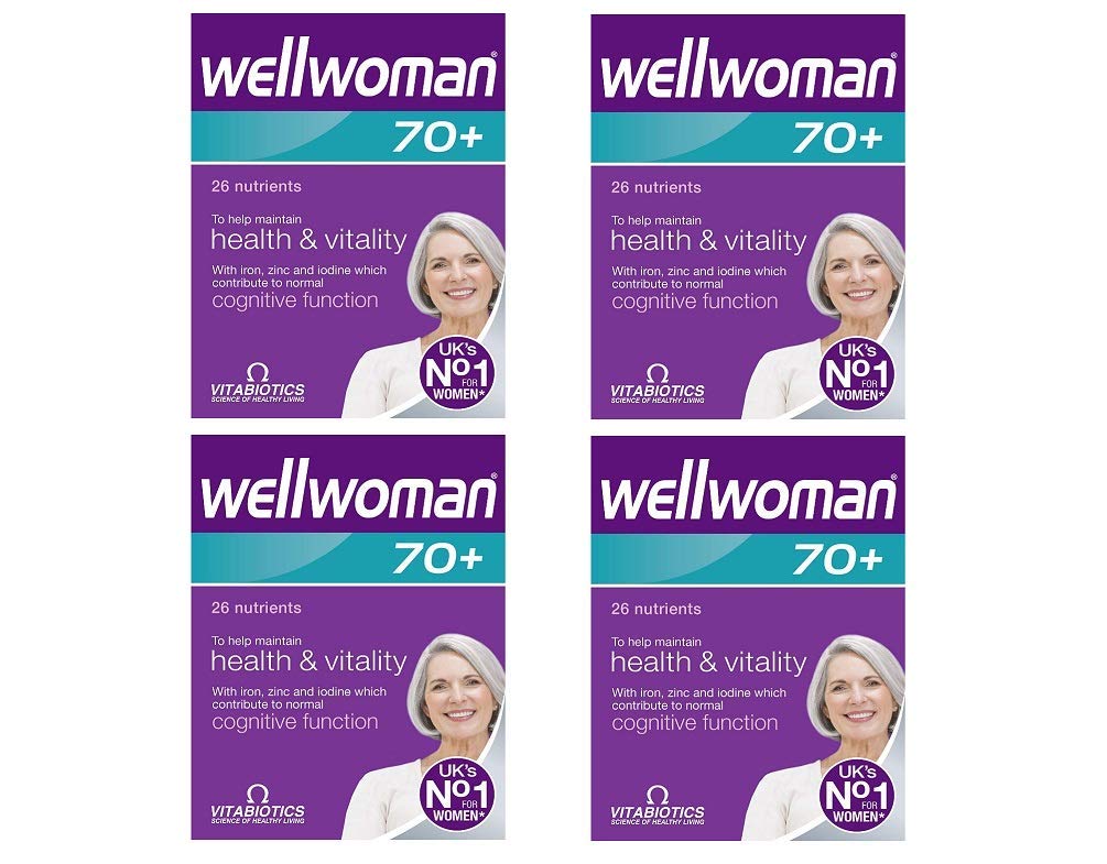 Wellwoman 70+ multivitamins for seniors