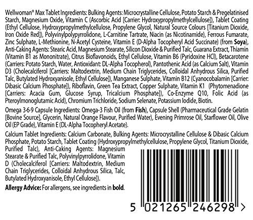 Wellwoman Max whole food multivitamin