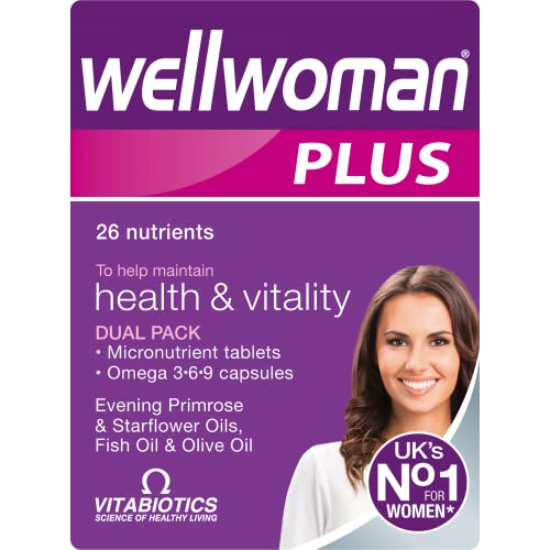 Wellwoman Plus multivitamins for women