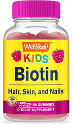 WellYeah biotin gummies for healthy hair