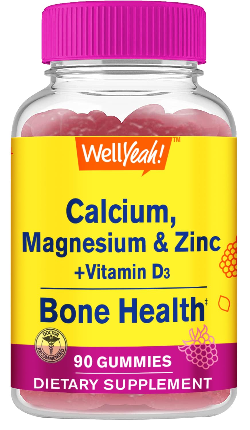WellYeah calcium gummies for immunity