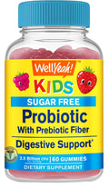 WellYeah kids probiotic gummies sugar free