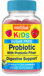 WellYeah kids probiotic gummies sugar free