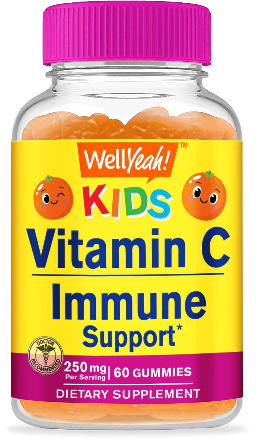 WellYeah Kids Vitamin C gummies