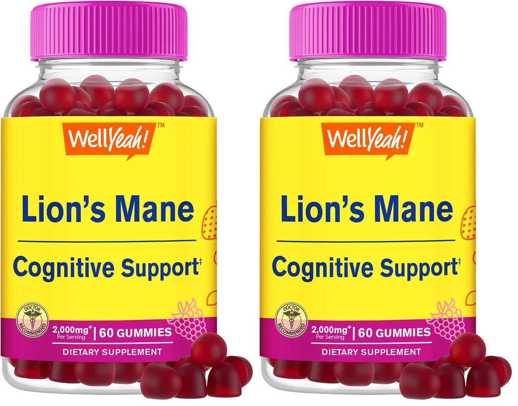 WellYeah lion's mane gummy supplements