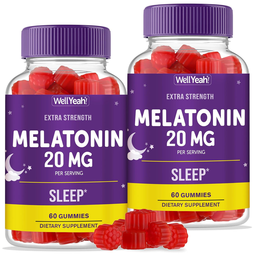 WellYeah melatonin gummies for restful sleep