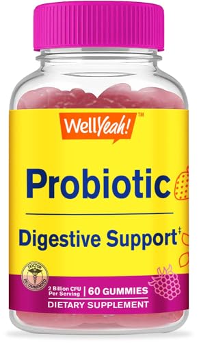 WellYeah probiotic gummies for digestion