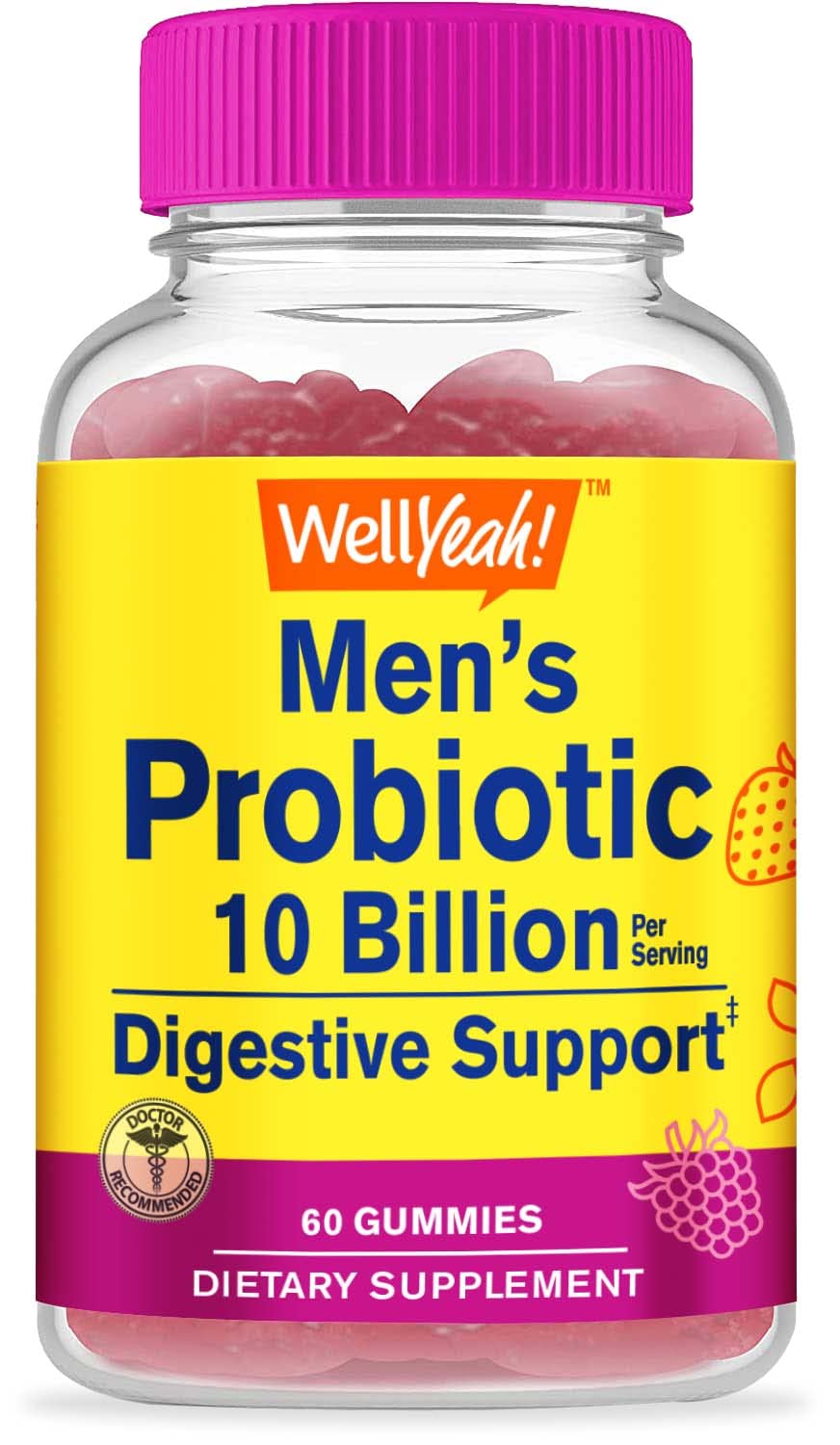WellYeah probiotic gummies for digestive health
