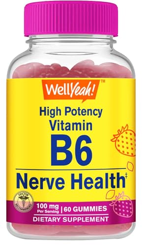 WellYeah Vitamin B6 gummies for energy