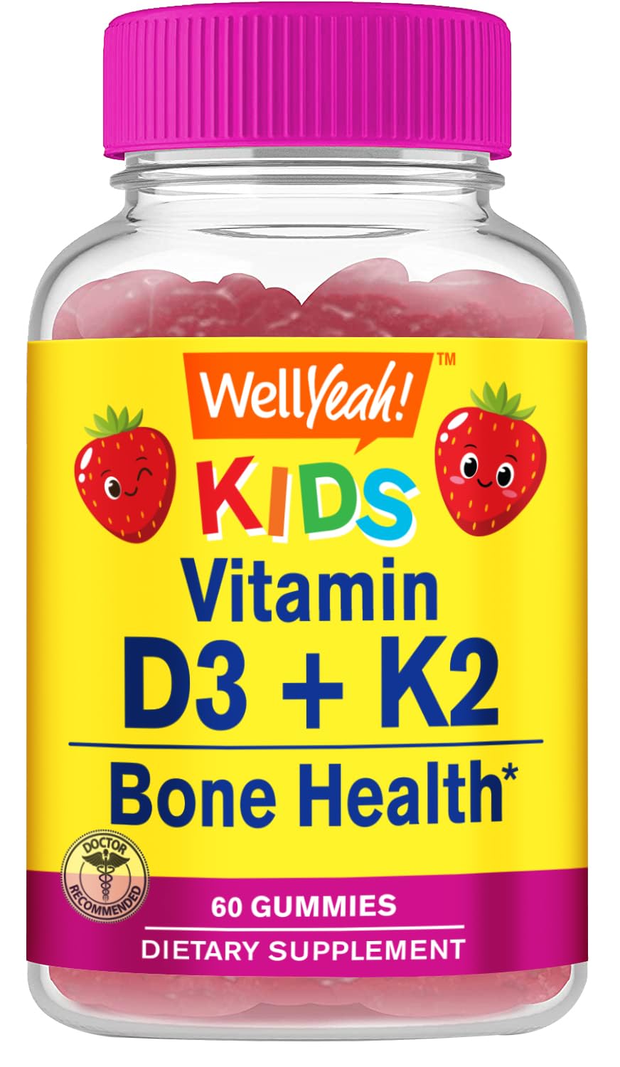 WellYeah Vitamin D3 gummies for immunity