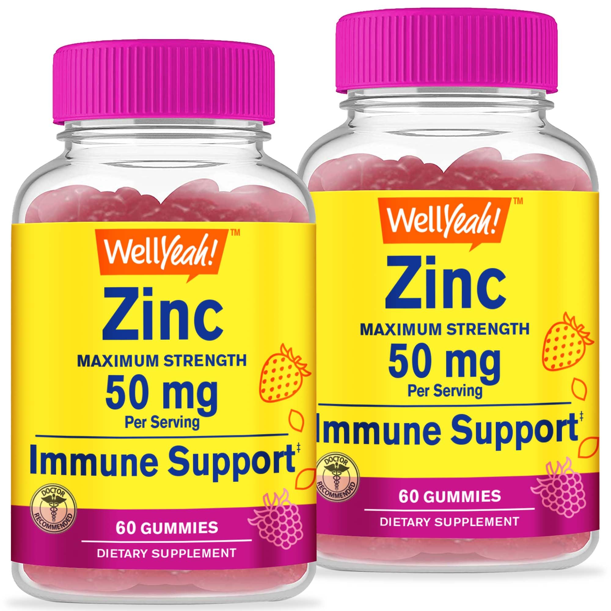 WellYeah Zinc Gummies for immunity