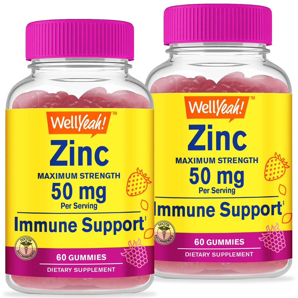 WellYeah zinc gummies for immunity