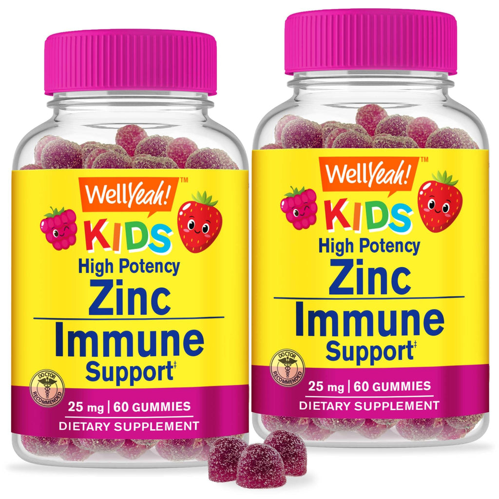 WellYeah Zinc gummies for kids