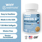 WELMATE AREDS 2 vitamins for daily use
