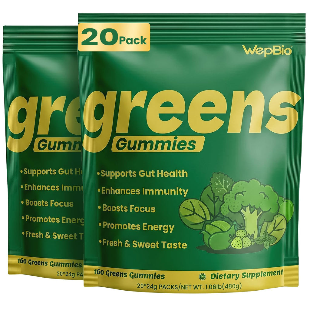 WepBio Greens Daily Gummies benefits