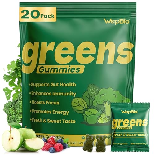 WepBio Greens Daily Gummies benefits