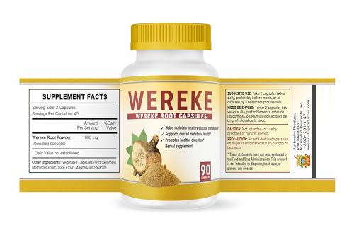 Wereke blended vitamin supplements for health