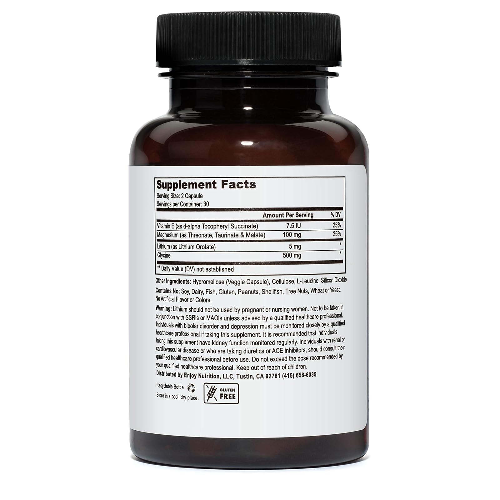 Weyland Brain Nutrition Lithium Orotate
