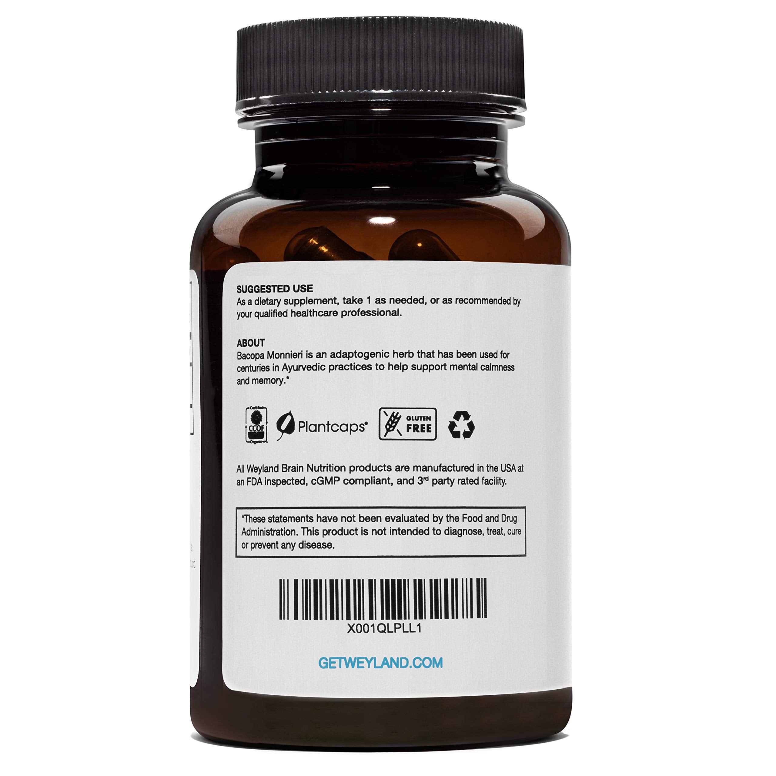 Weyland organic bacopa benefits