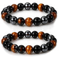 WFJ black obsidian protection bracelet