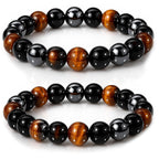 WFJ black obsidian protection bracelet