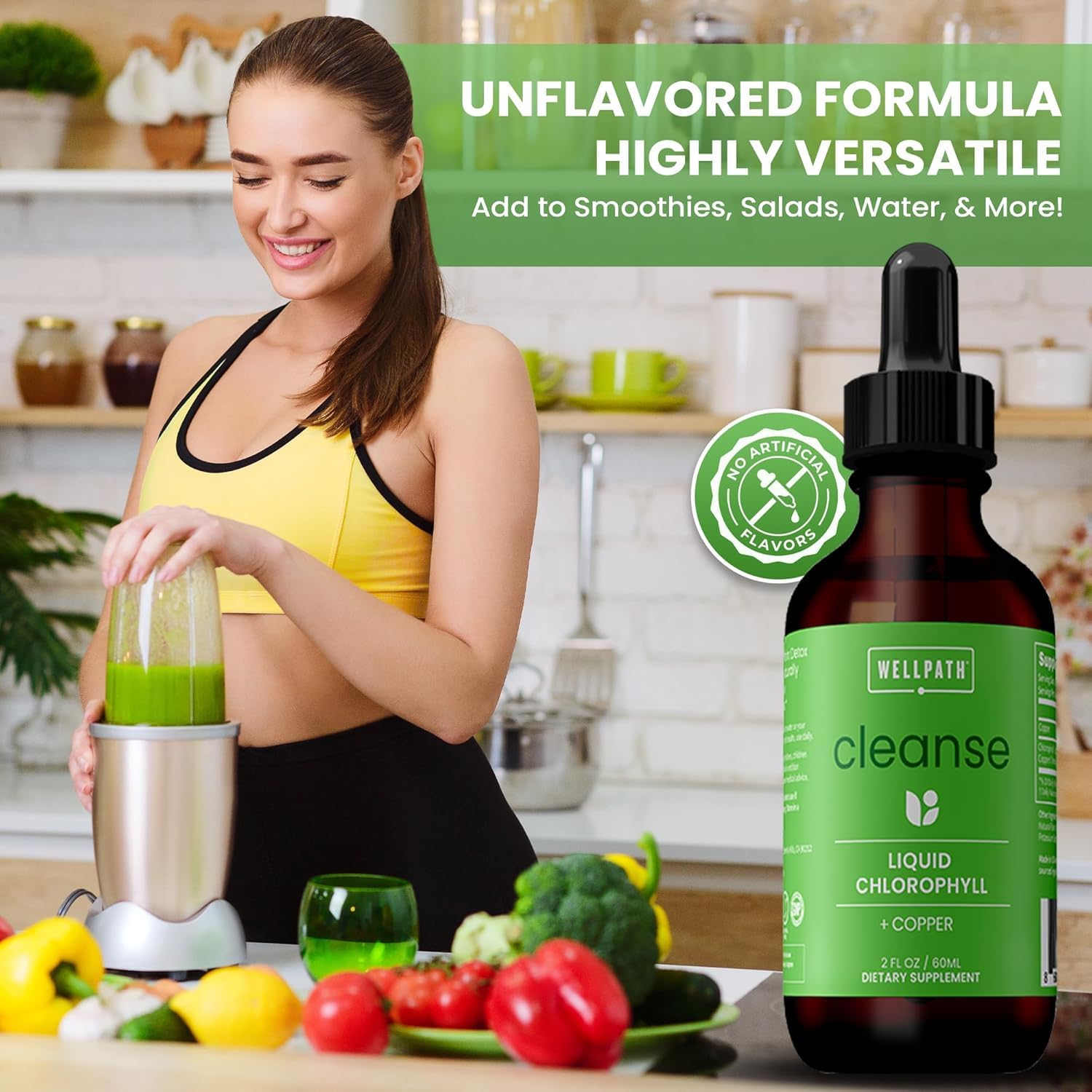 what does chlorophyll taste like