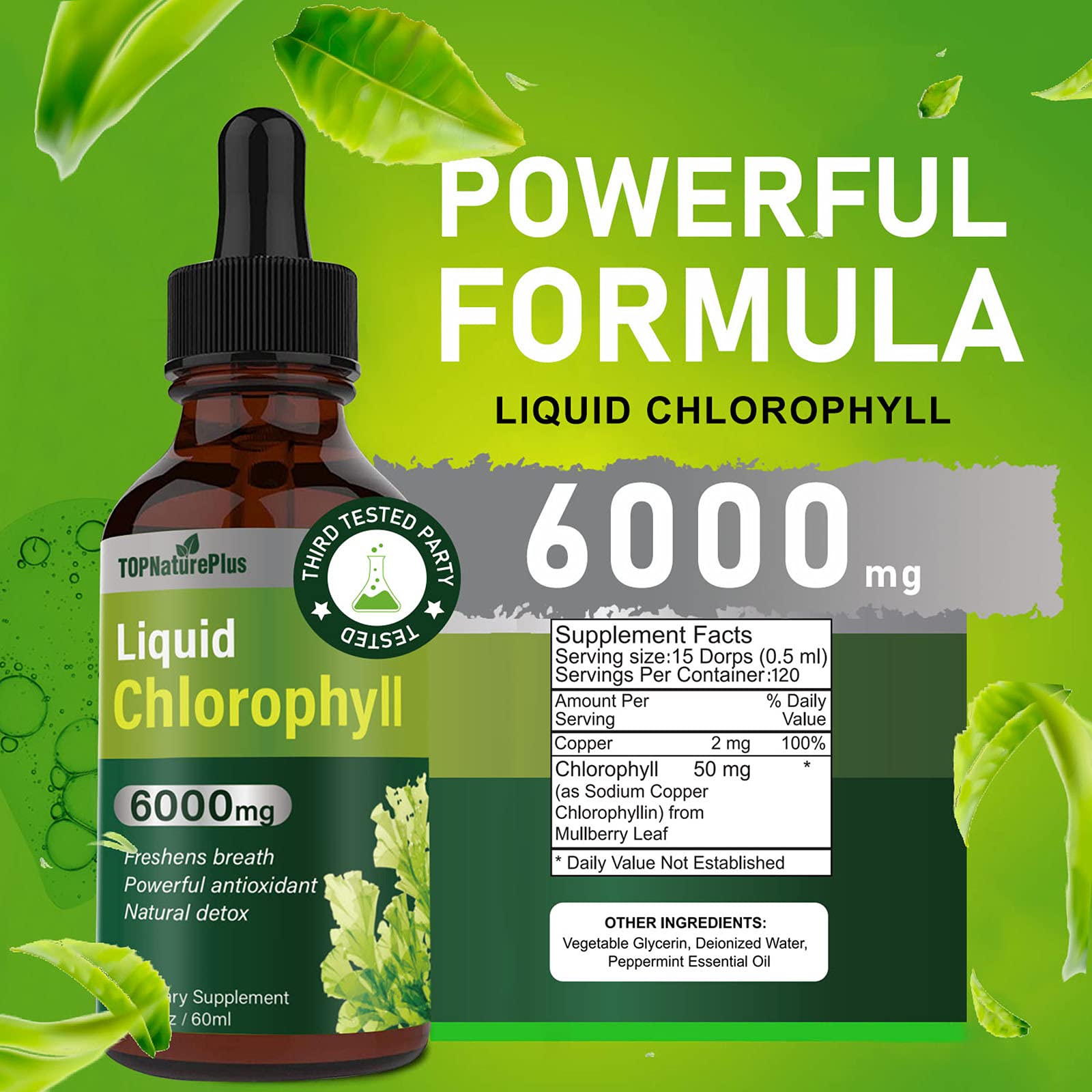 what does chlorophyll taste like