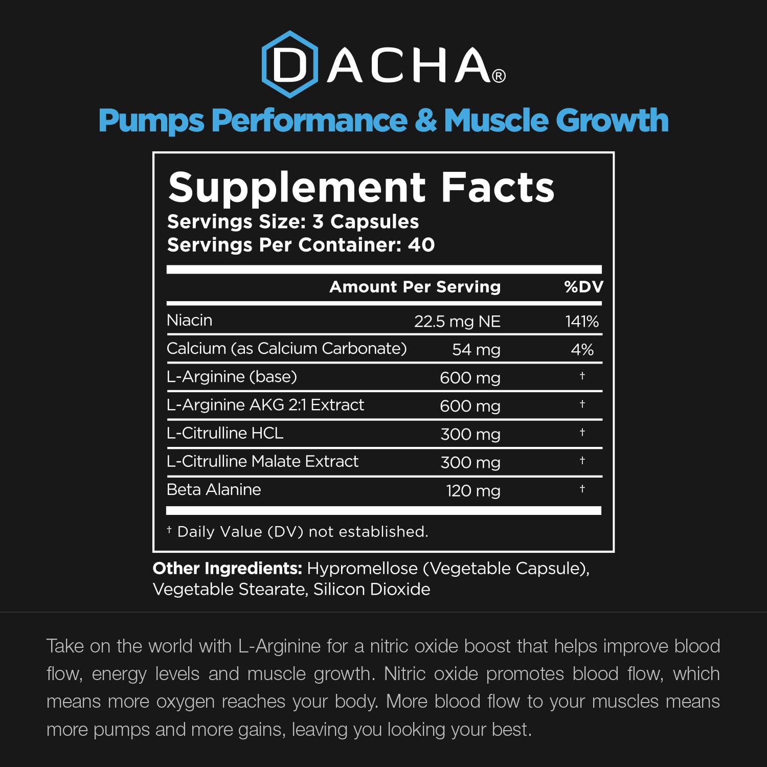 what does l-arginine do for energy