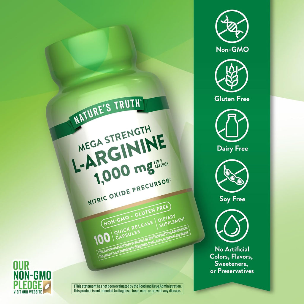what does l-arginine do for energy