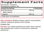 what does l-arginine do for health