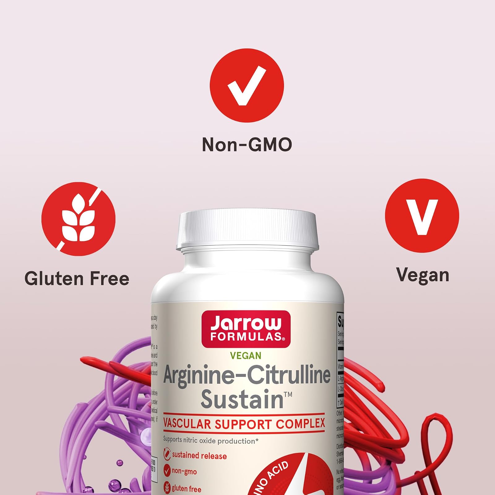 What does L-Arginine do for performance?