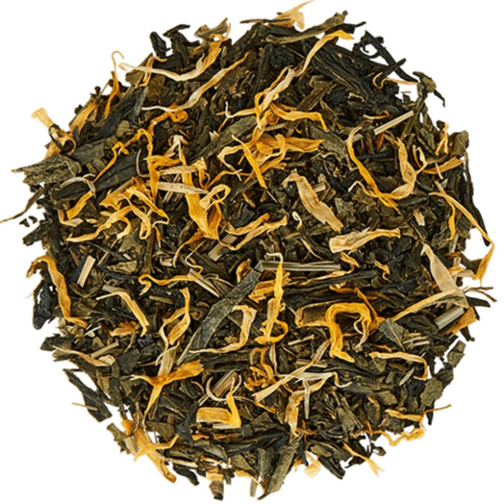 what is green tea made of