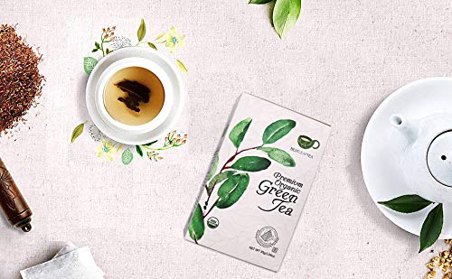 what is green tea made of