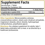what is l-lysine for health