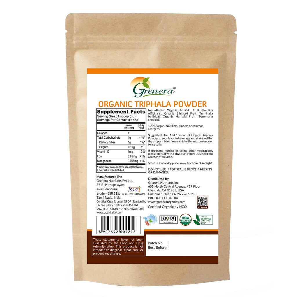 what is triphala powder used for