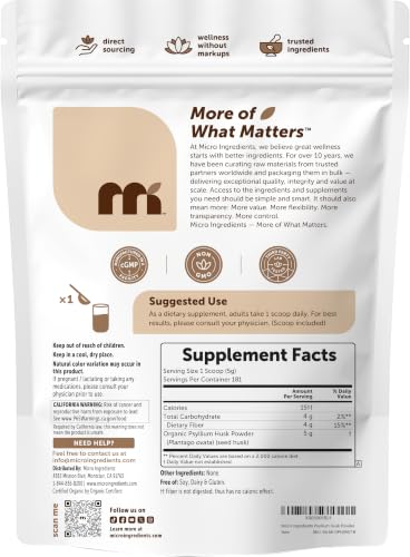 wheat dextrin vs psyllium husk comparison
