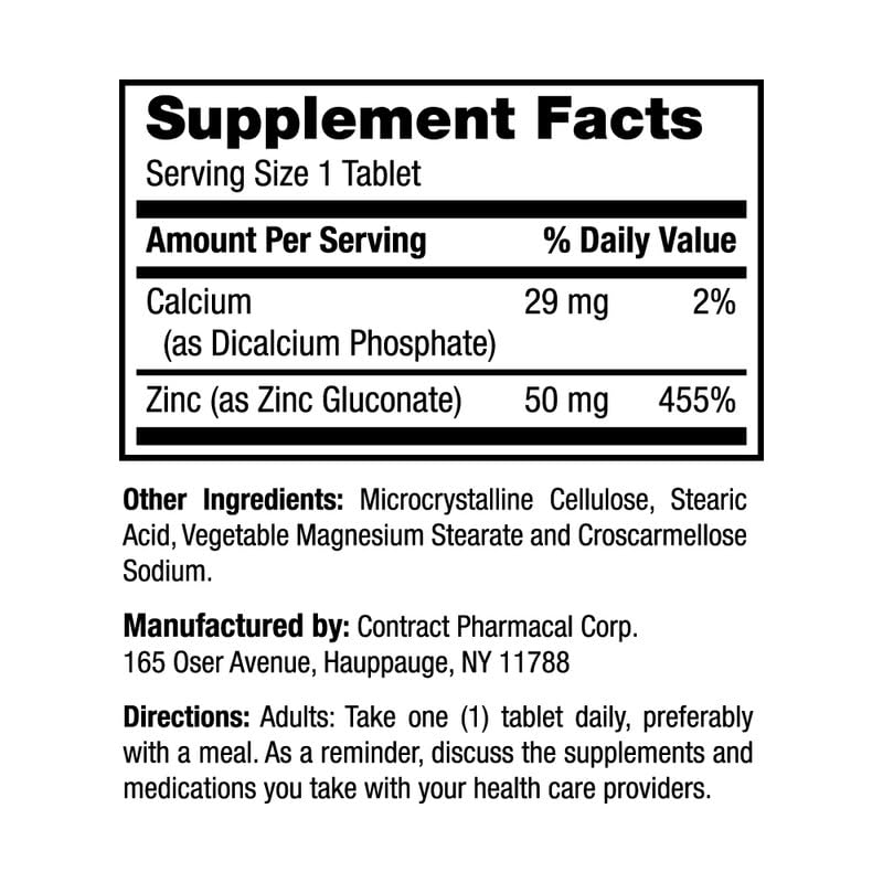 wheat free zinc supplement for all