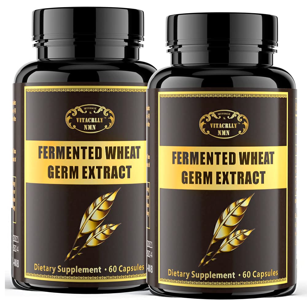Wheat germ extract capsules for vitality