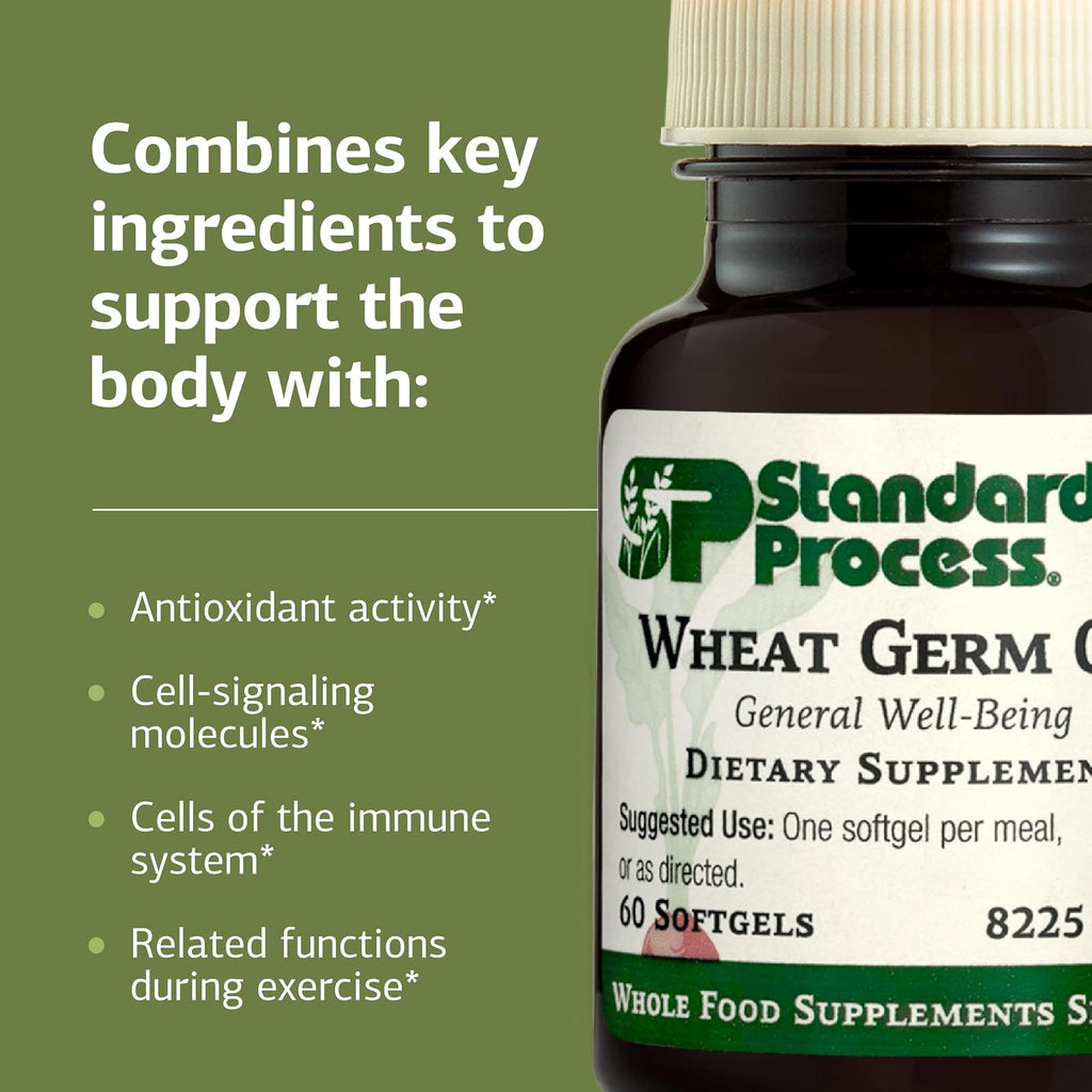 Wheat germ oil for skin health