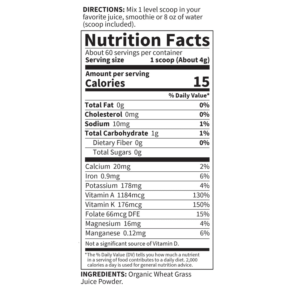 wheat grass for digestive support