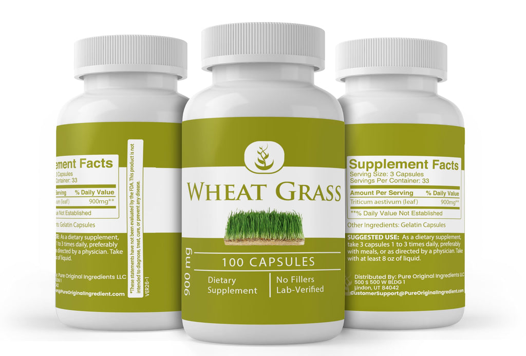 wheat grass for immune support