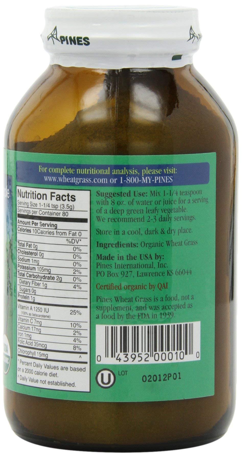 wheat grass powder for smoothies