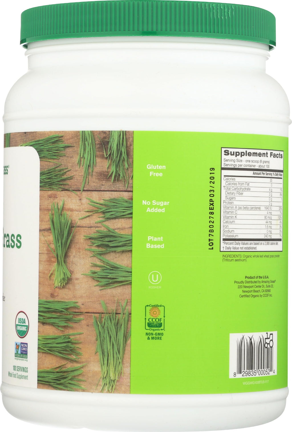 wheat grass powder for smoothies
