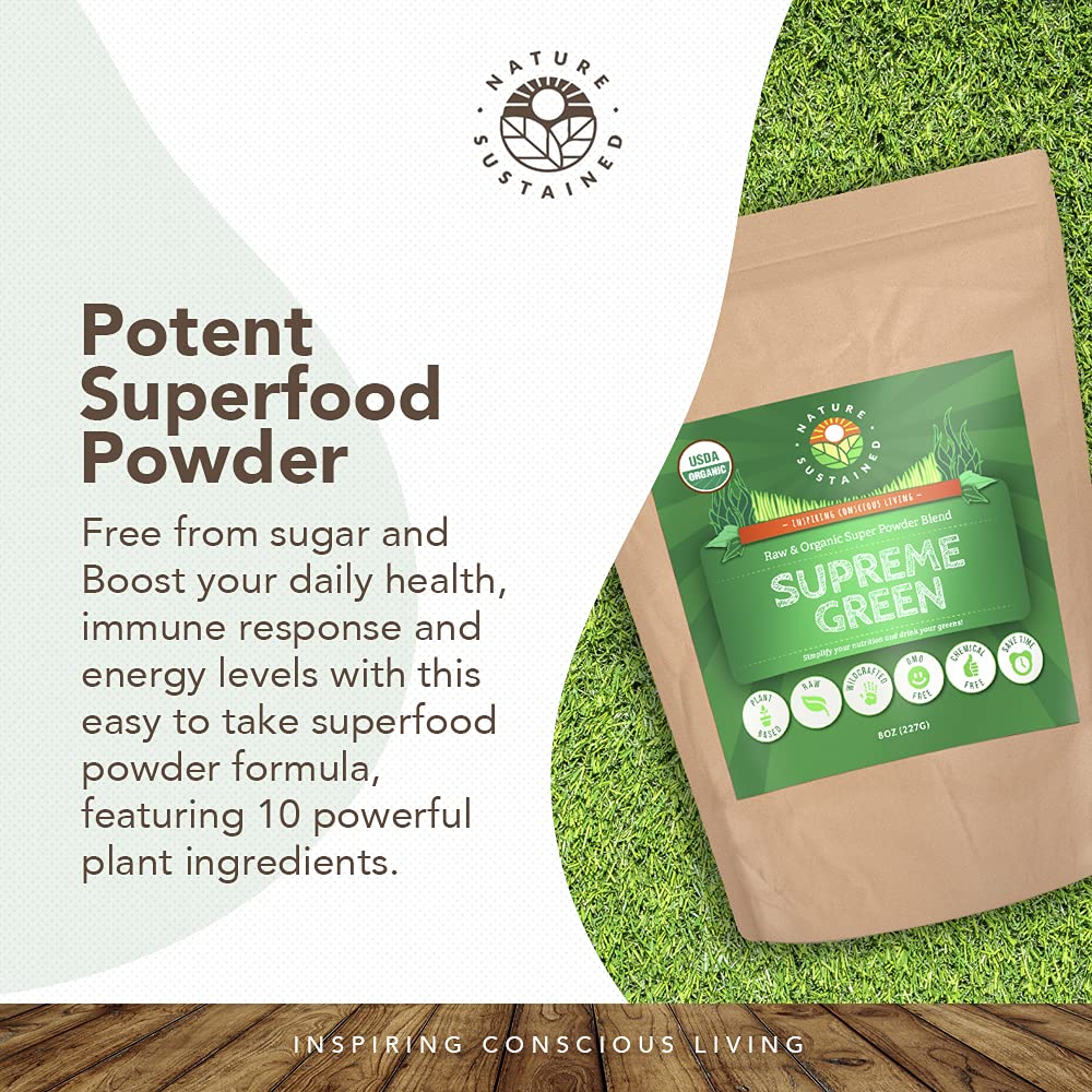 wheatgrass and spirulina blend