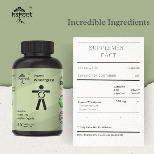 wheatgrass capsules for daily nutrition